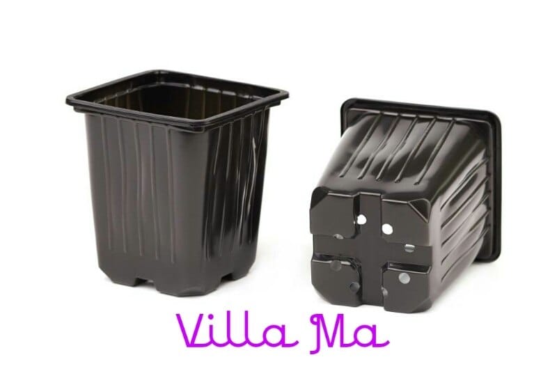 горшок пластиковый купить Минск, квадратный горшок для рассады Минск ...